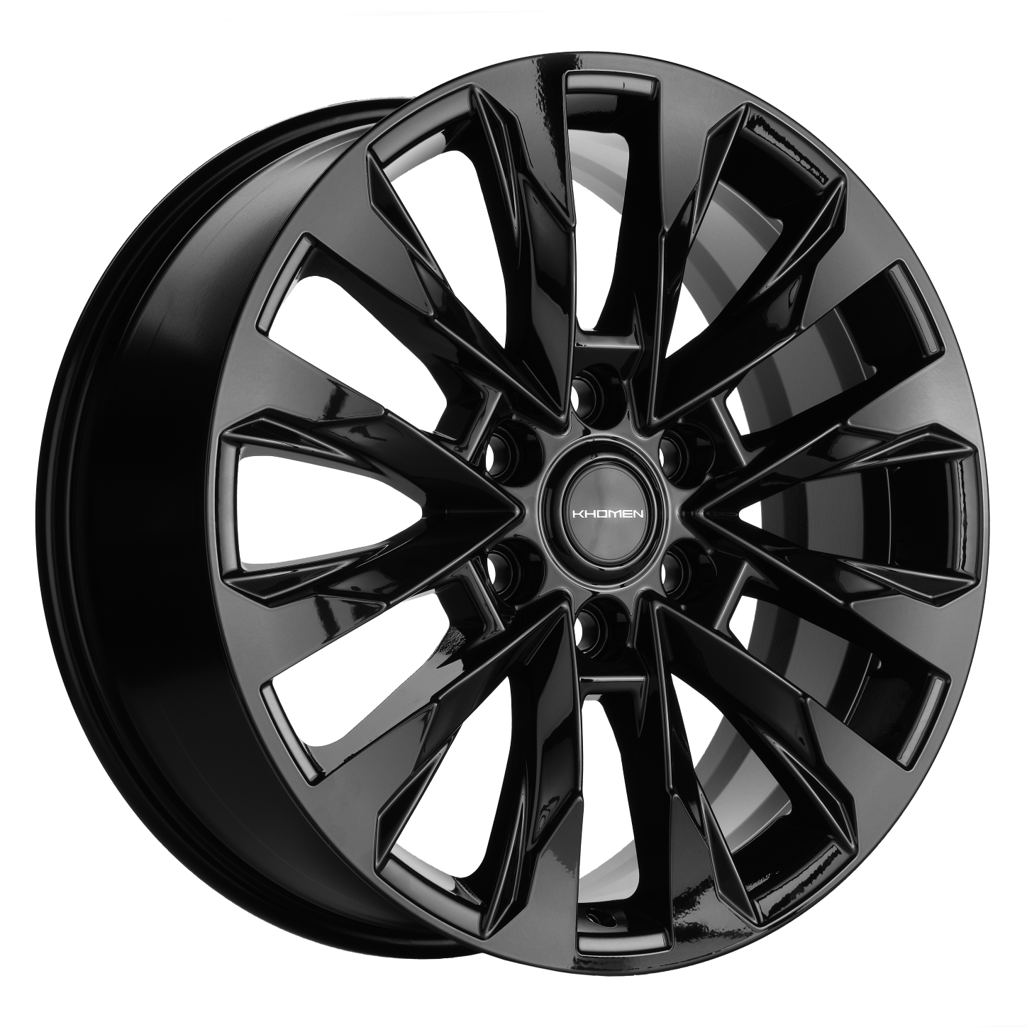 Диск Khomen Wheels KHW2010 8x20 6x139,7 ET38 Dia67.1 Black