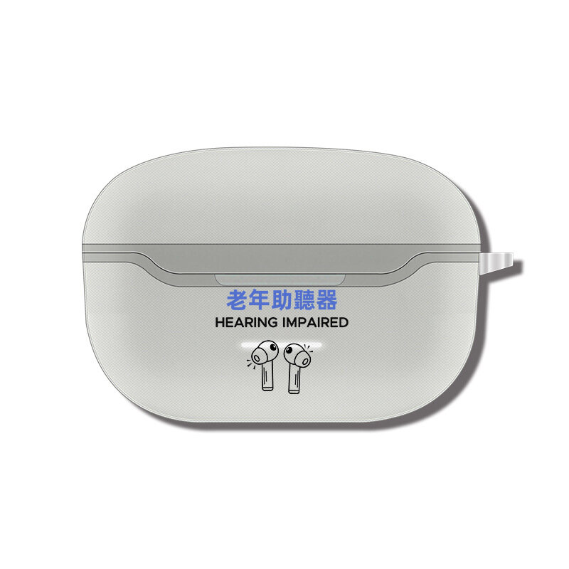 Чехол для наушников JBL ENDURANCE RACE, прозрачный, мягкий, с мультяшным принтом, черный