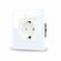 Розетка Bingoelec 220В, цвет 1L EU socket
