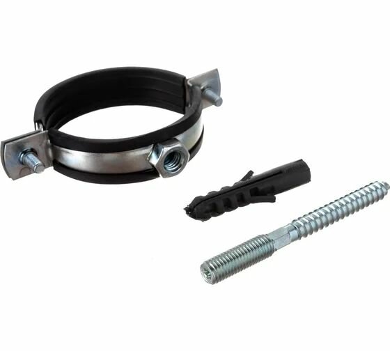 Хомут для труб сантехнический комплект 2 1/2", 74-80 мм, М10 G/1/75 Gigant