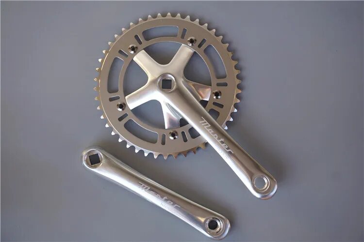Master Fixie Bike Шатуны с Звездочкой 46T, 170 мм, With logo