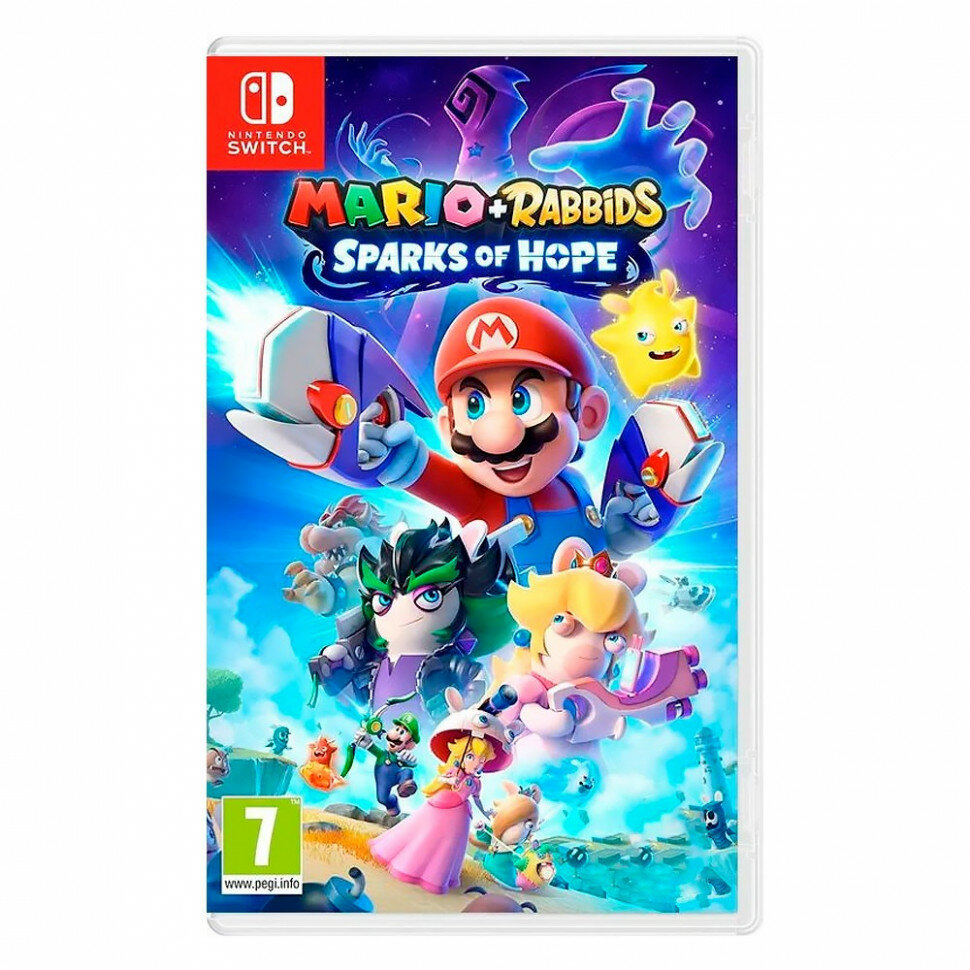 Игра Mario + Rabbids Sparks Of Hope для Nintendo Switch (Русская версия)