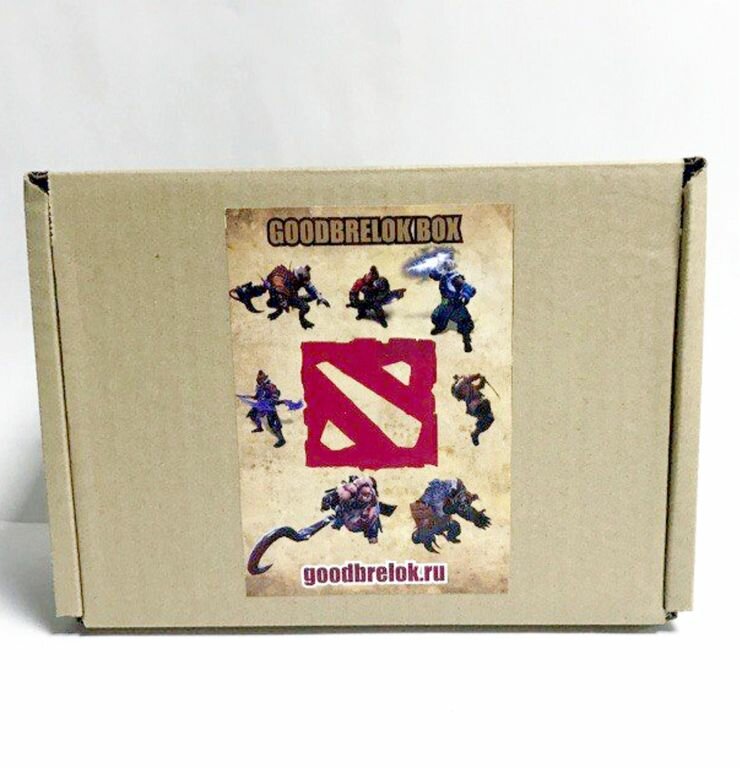 GoodbrelokBox Dota 2, Дота 2 №2, товары с нашими рандомными картинками
