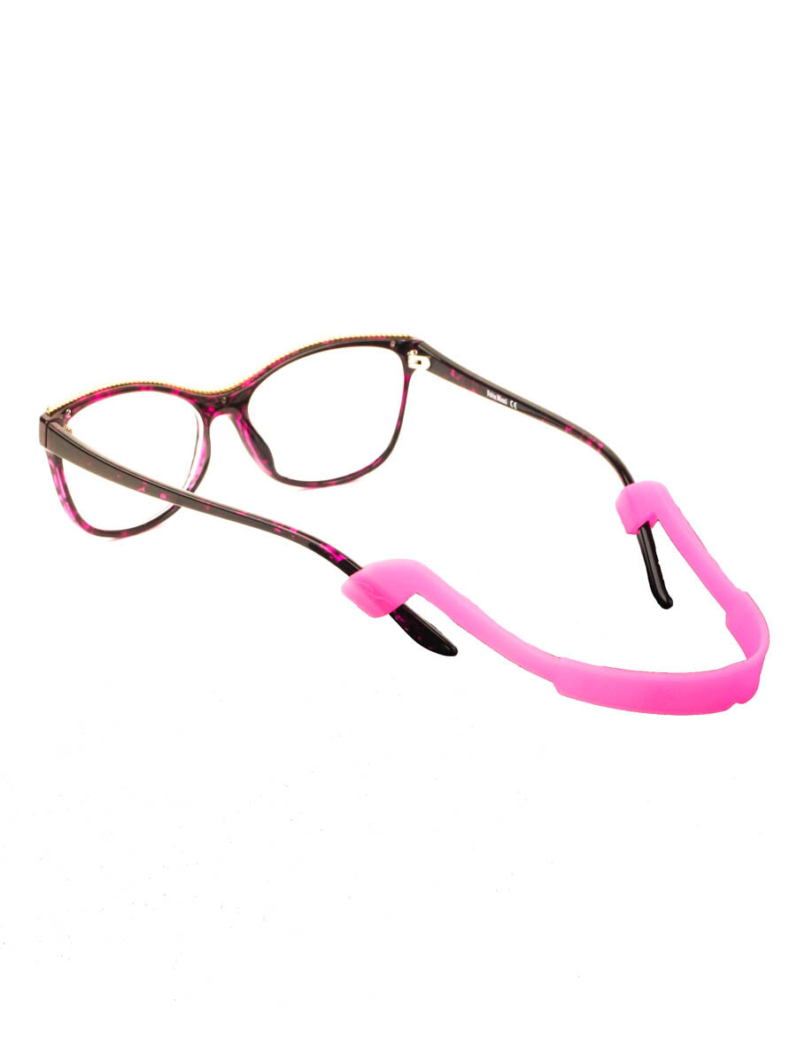 Шнурок для очков TAO, темно-розовый