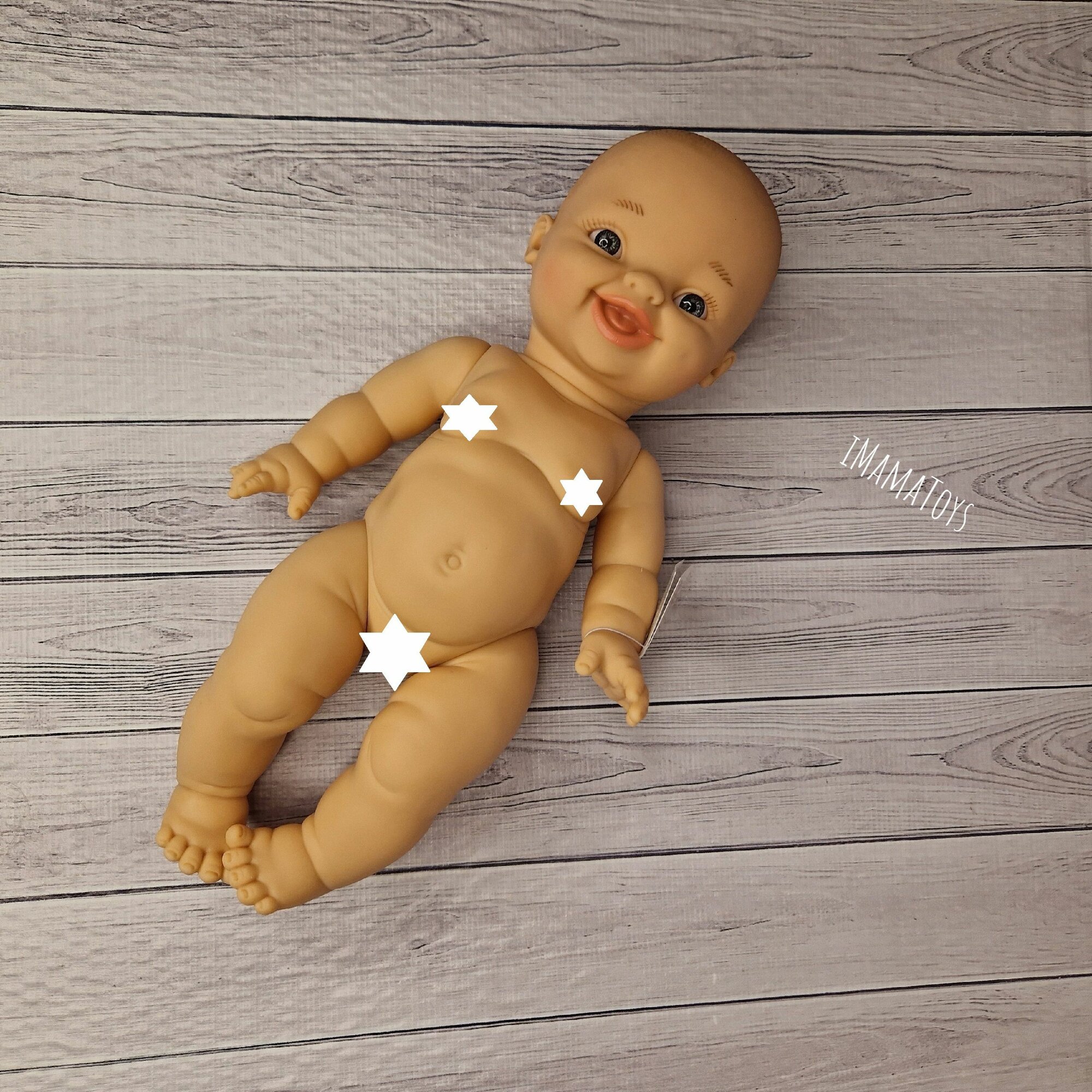 Кукла пупс Paola Reina Горди девочка 34см виниловая