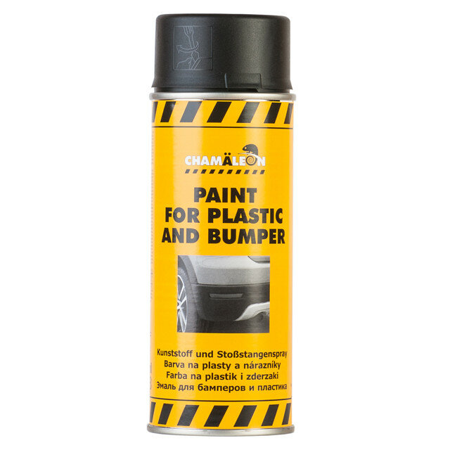 Эмаль-аэрозоль CHAMAELEON для бампера 400мл черный