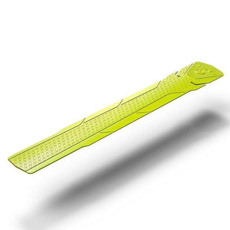 Защитная наклейка на нижнюю трубу рамы велосипеда Enlee FG-60 Diamond green ПВХ дизайн "бриллиант" зеленый