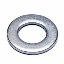 Шайба плоская 5х10 мм, оцинкованная, 5 упаковок по 45 шт в каждой - для выполнения различных строительных работ.