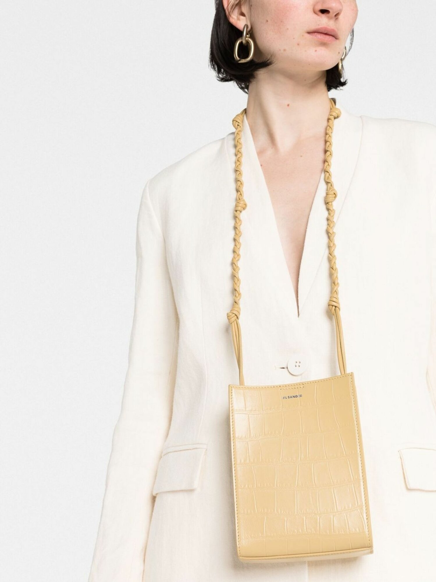 Сумка Jil Sander Tangle, Желтый — фото 1