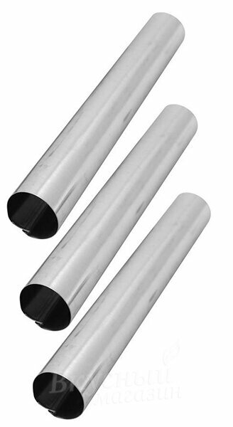 Насадка для трубочек прямая 3 шт. 135 мм. Мультидом (Набор из 3 шт.)