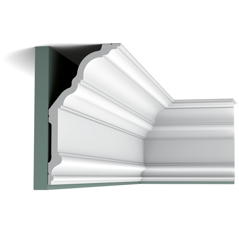 Бордюр Потолочный Orac Decor С340 Д200xШ25.6xВ13.5 см Лепнина из Полиуретана / Орак Декор.