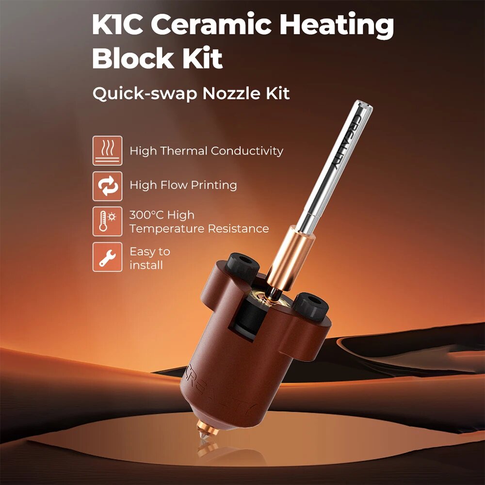 CREALITY K1C Нагревательный блок для 3D-принтера