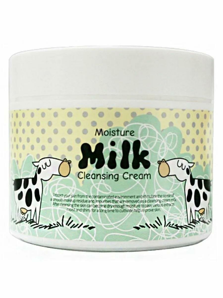 Крем для лица ENOUGH "Milk" очищающий, увлажняющий, массажный, 300 г