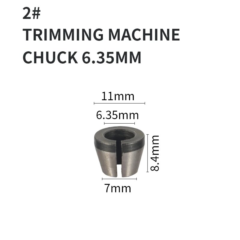 YUSUN Фреза с втулкой вала Деревообрабатывающая фреза для фрезы по дереву Торцевая фреза Твердосплавная фреза Концевая фреза 6.35mm