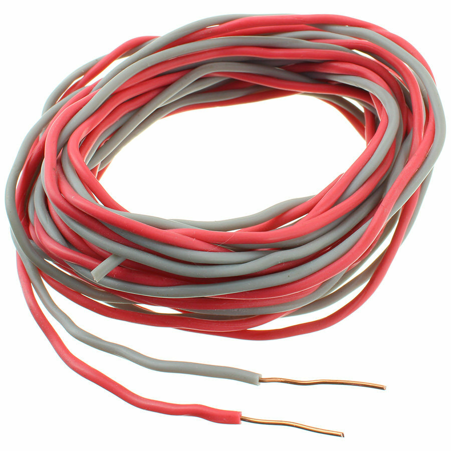 Провод монтажный 0,75мм2 2 шт по 3 метра