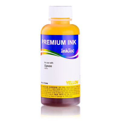 Чернила для принтера Epson 103 Y, 003, L1110, L1210, L1250, L3100, L3101, L3110, L3111, L3116, L3150, L3151, L3156, L3160, L5190, 100мл, желтые