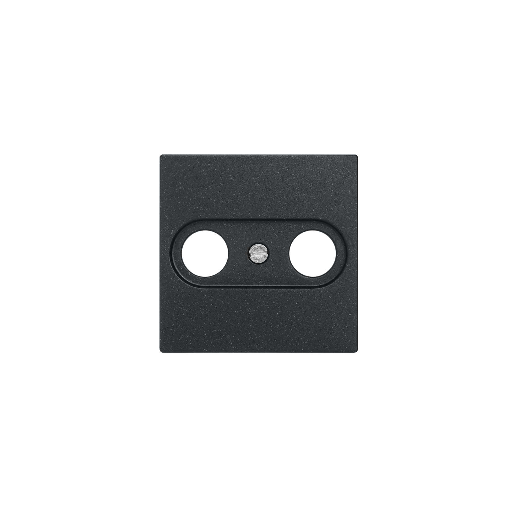 Jung Eco Profi Крышка для телевизионной розетки; термопласт; черный матовый