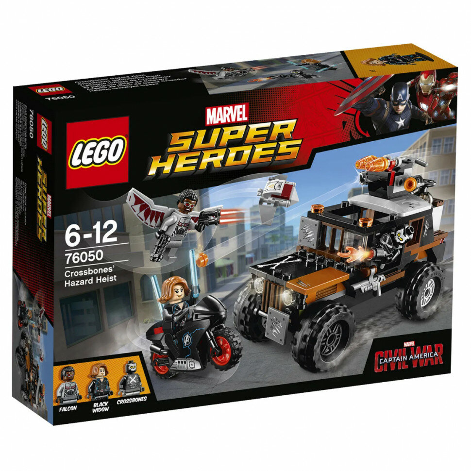 Конструктор LEGO Super Heroes 76050 Опасное ограбление