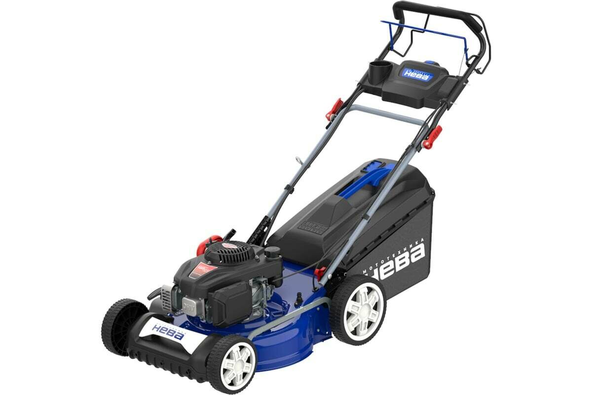 Газонокосилка бензиновая нева SLР 51-LС196 Е-Start (ширина 510 мм, мощность 5,5 л. с.)