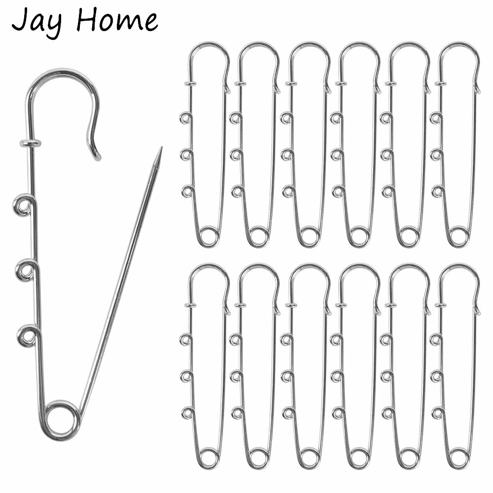 JAY HOME Английские булавки с 3 петлями