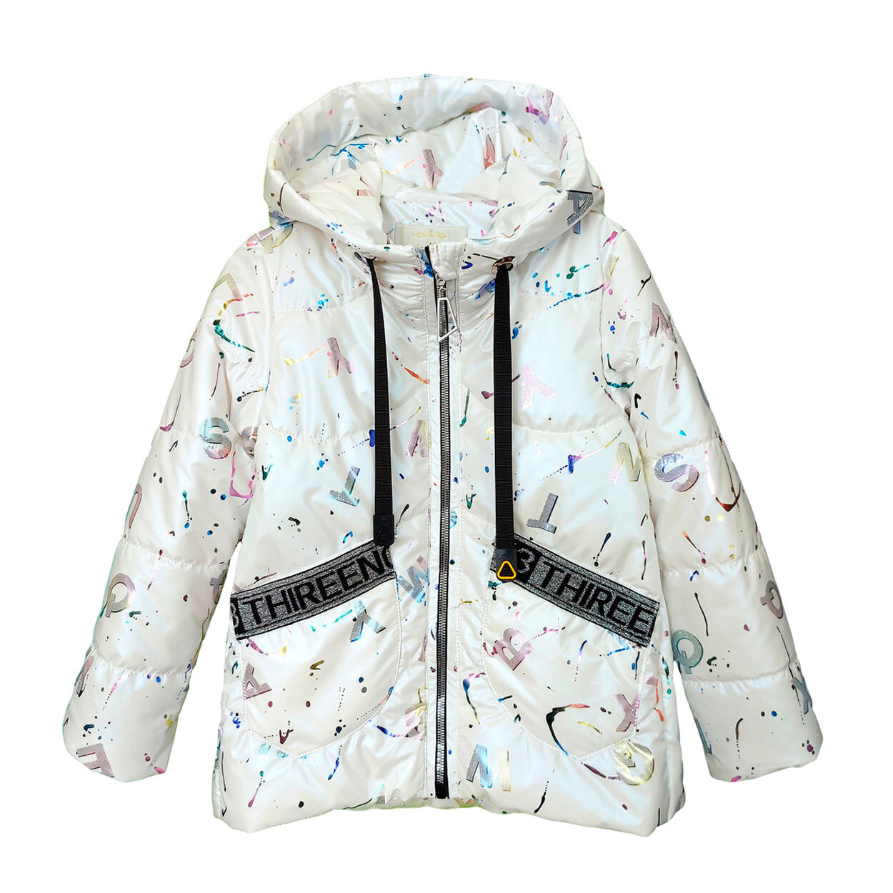 Куртка глянцевый нейлон