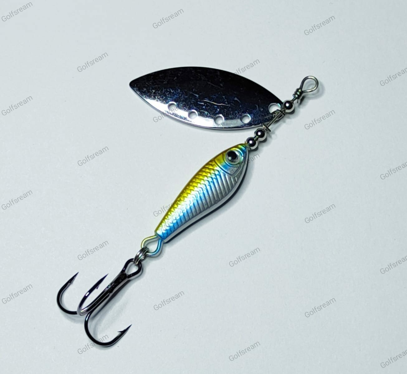 Блесна вращающаяся Silver Creek (Grows Culture) 9 гр. на судака, на щуку, форель, окуня, голавля, жереха. #009