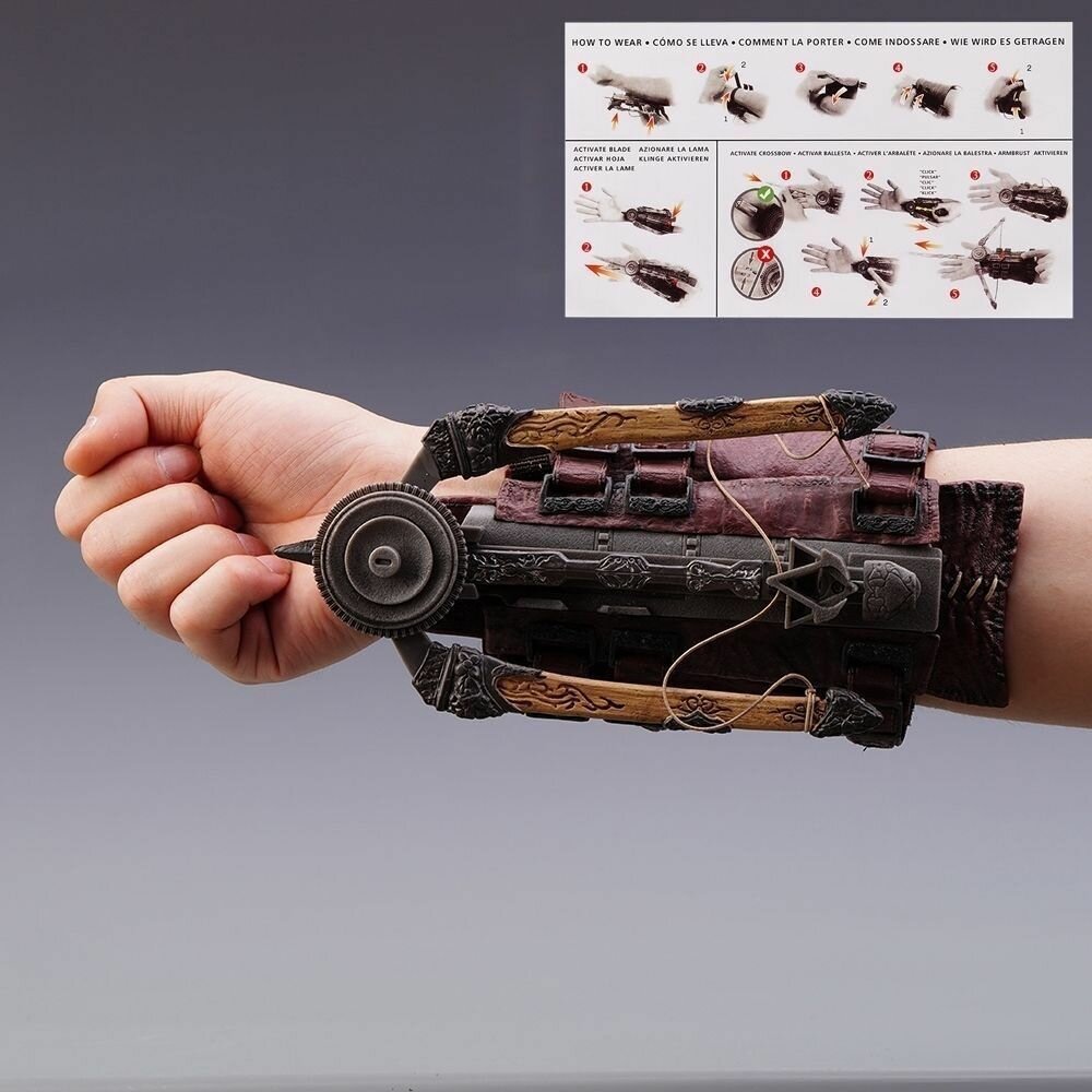 Игрушечное оружие Ассасин Крид Перчатка со скрытым клинком Assassin's Creed (42см)-1 шт-1 шт