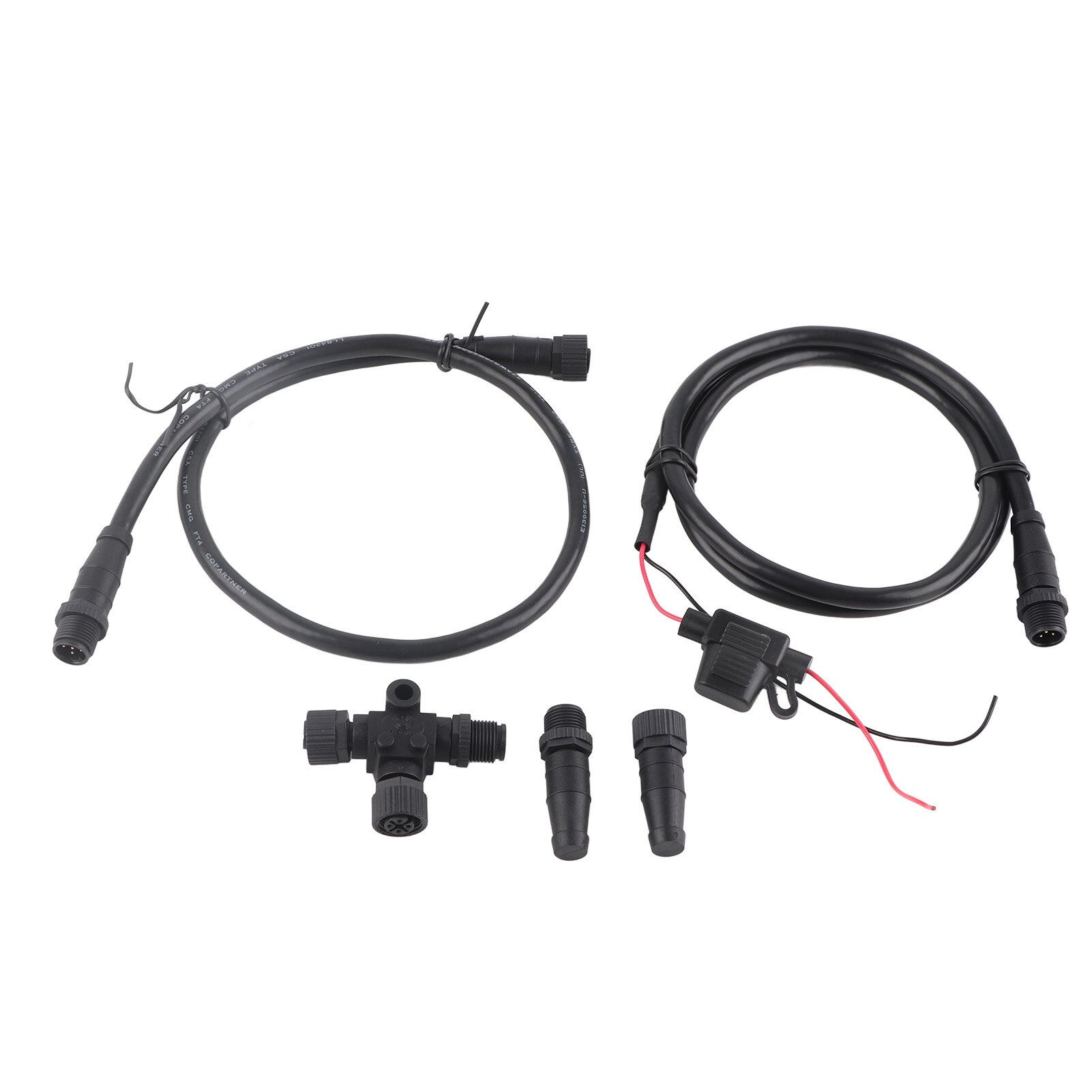 Marine for NMEA 2000 Starter Kit Кабель Питания длиной 1 м с Предохранителем Штекерным Гнездовым Терминатором TРазъем Lowrance Networks