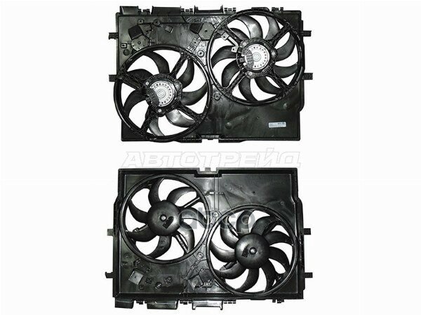 Диффузор радиатора в сборе FIAT DUCATO/PEUGEOT BOXER/CITROEN JUMPER 2.2TD/3.0 06 Sat арт. STPG102010