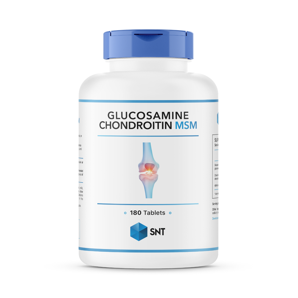 SNT Glucosamine Chondroitin MSM Глюкозамин Хондроитин МСМ 180 табл