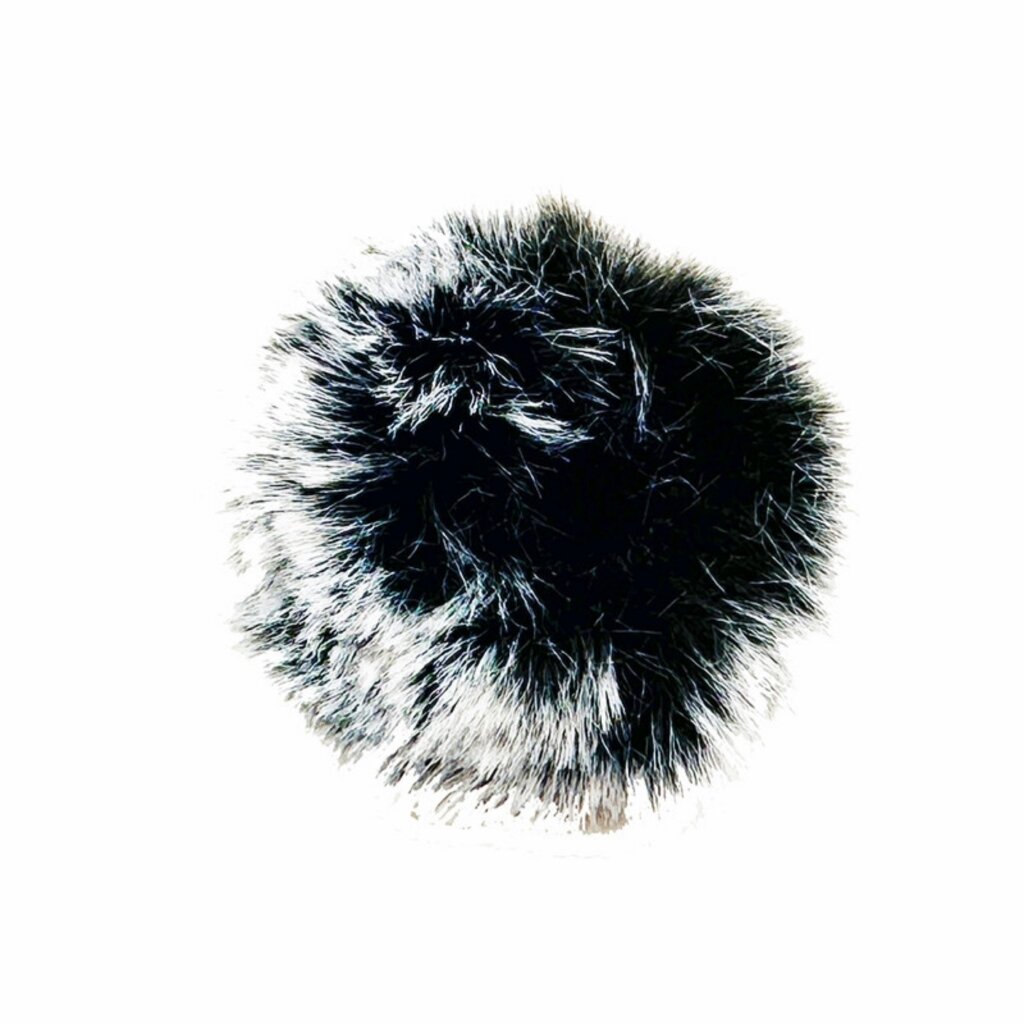 Мягкий пушистый ветрозащитный экран для петличного микрофона, снижающий ветер в сложных условиях