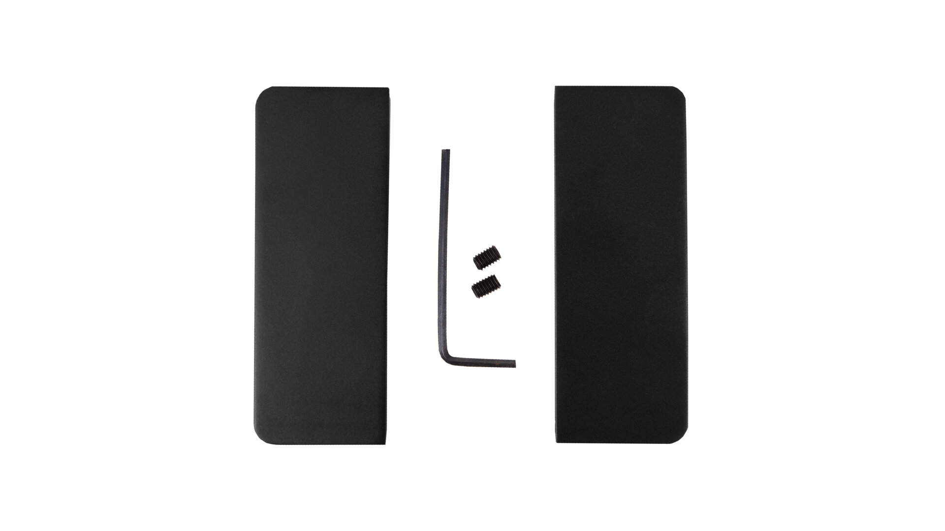 Заглушки GOLA BALANCE RZ050.04BL, матовый чёрный