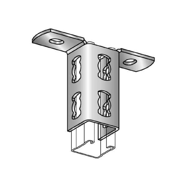 Опорный элемент Hilti MQV-2/2, оцинкованный, сталь, 112x167 мм