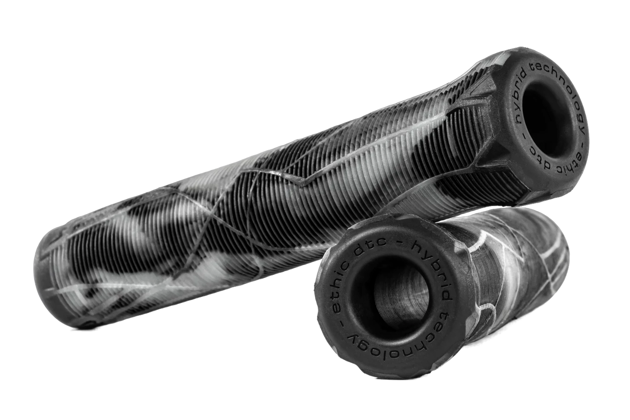 Грипсы для трюкового самоката Ethic "Slim Grips", с барендами - Glow