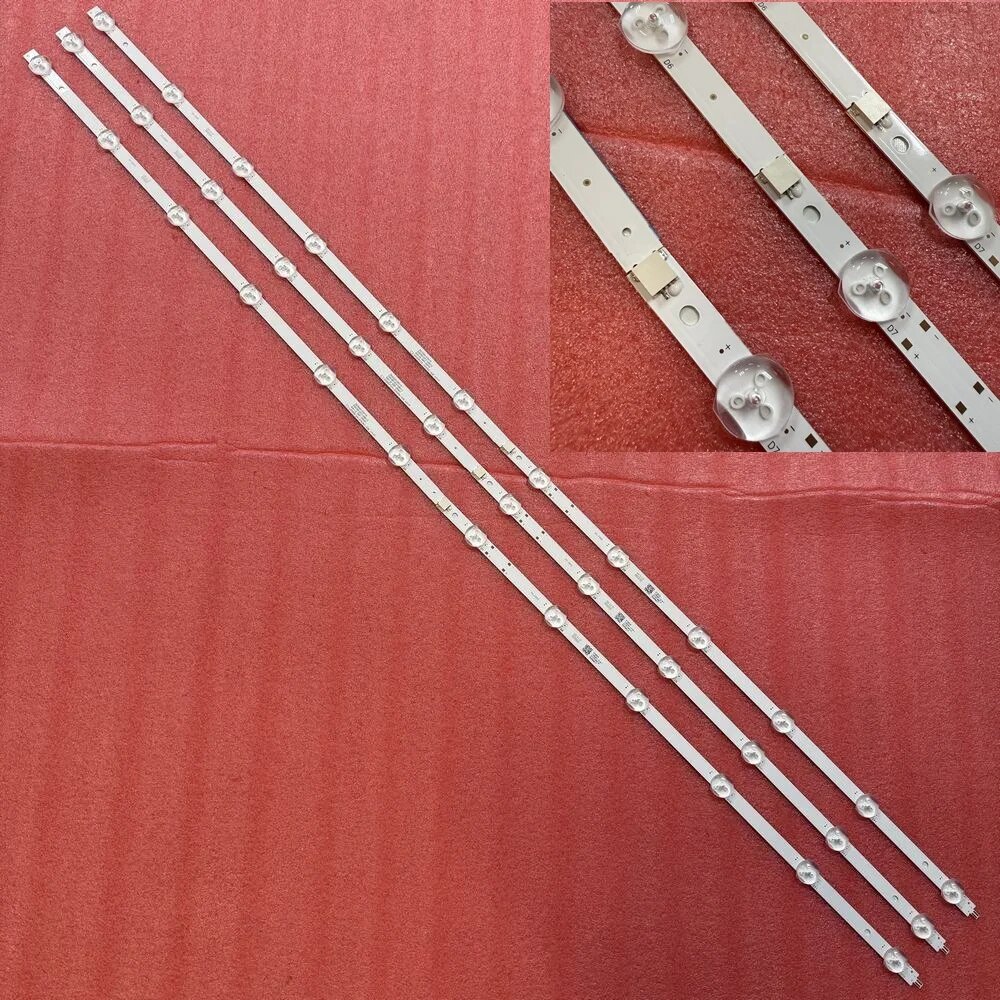 Светодиодная подсветка для ТВ beented, 1078 мм, 2 шт, цвет 2