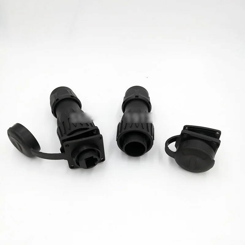 Водонепроницаемый разъем RJ45 M24 Ethernet, панельный разъем IP67 H24