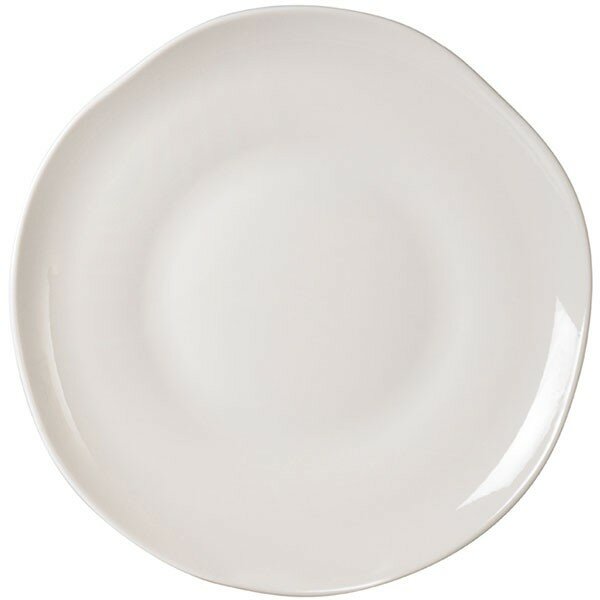 Тарелка «Крим Кайла» плоская, фарфор, 23 см, белый (Rinart, Турция)