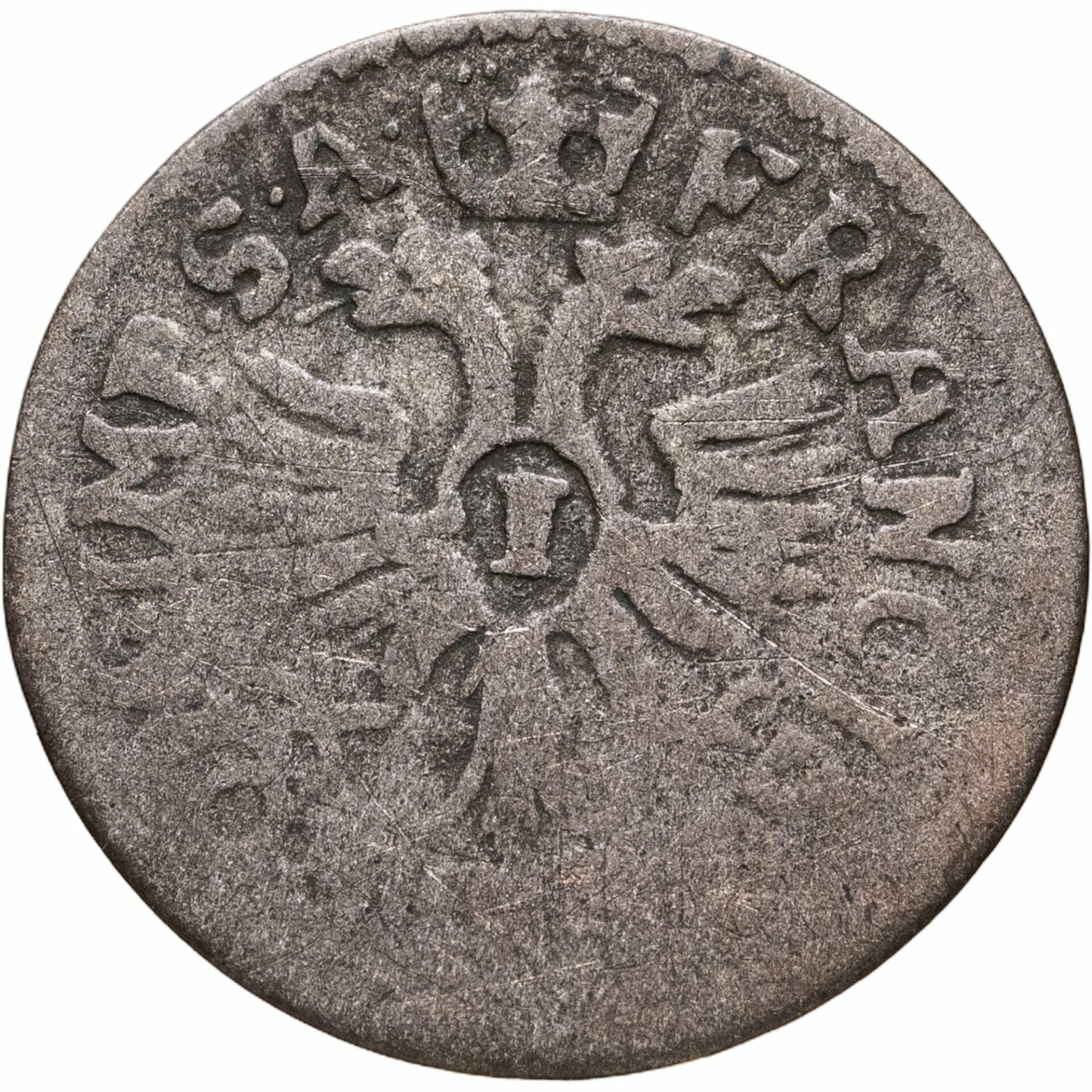 Бремен 1 гротен 1755, Серебро, в сохранности VG