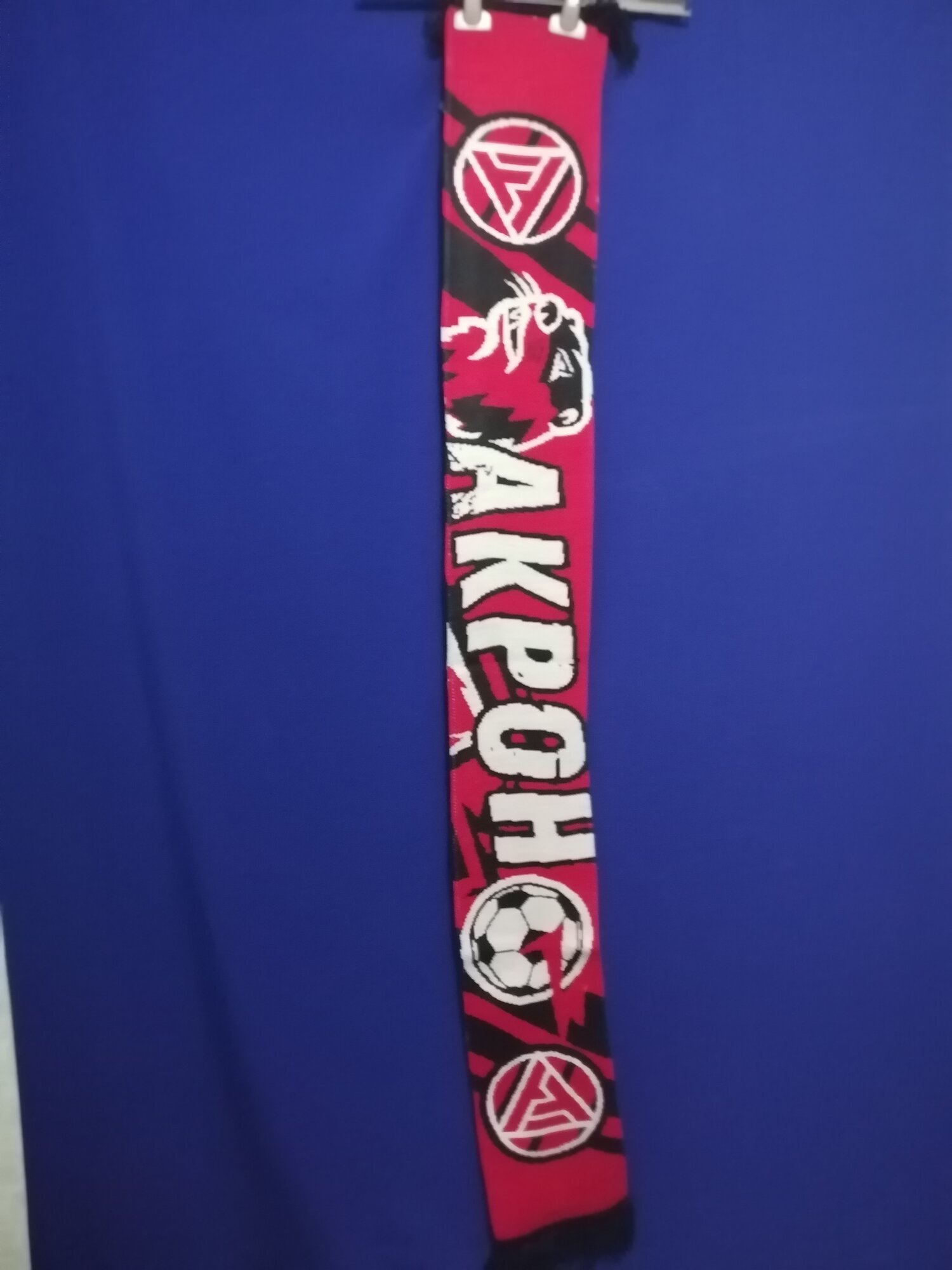 Акрон для футбола шарф фк футбольного клуба AKRON ( Тольятти ) красный