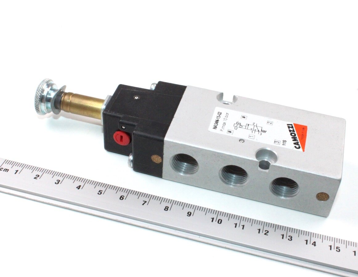 NA34N-15-02, Пневмораспределитель, Camozzi