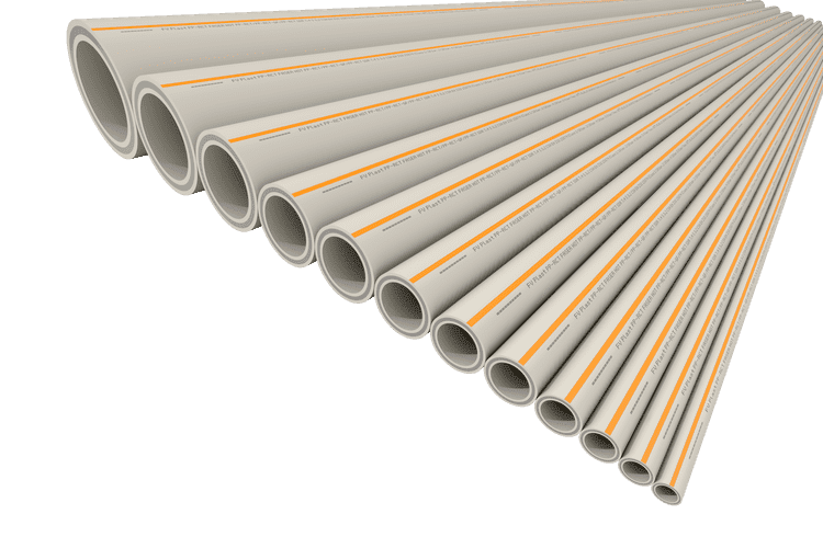 Труба полипропиленовая PP-RCT FASER HOT 20х2,8 (штанга) PN 20 ALCAPIPE