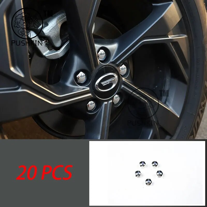 Для Trumpchi GAC GS3 Emzoom 2024 2025 автомобильные колпачки для колесных гаек, антикоррозийные, антикоррозийные колпачки для болтов ступицы, защитные аксессуары E