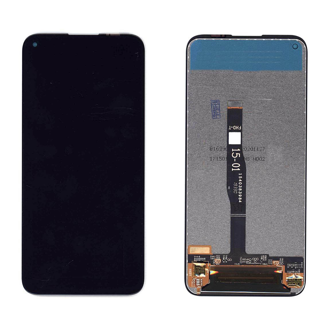 Дисплей (матрица + тачскрин) для Huawei P40 lite черный