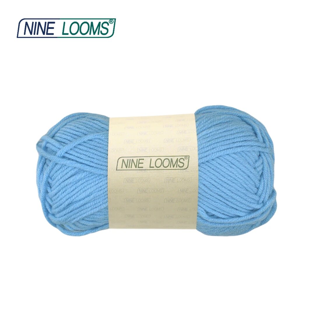 NINE LOOMS пряжа акриловая, 50г, Bluebird