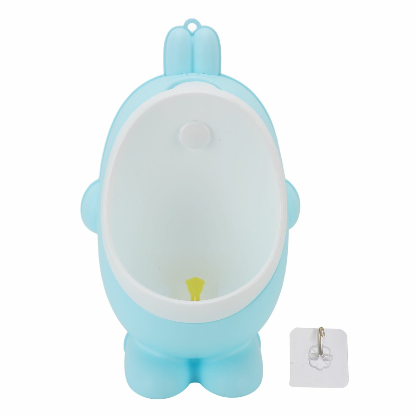 Детский писсуар для приучения к горшку, съемный, с мишенью (синий)