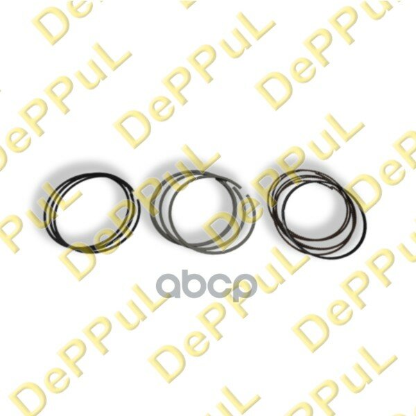 Кольца поршневые (комплект) TOYOTA COROLLA (13-19), AVENSIS (08-18) DePPuL арт. DEA11379