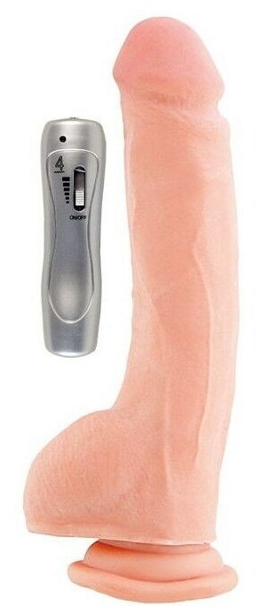 ToyFa Вибратор реалистичный из TPR RealStick Elite Vibro 24 см