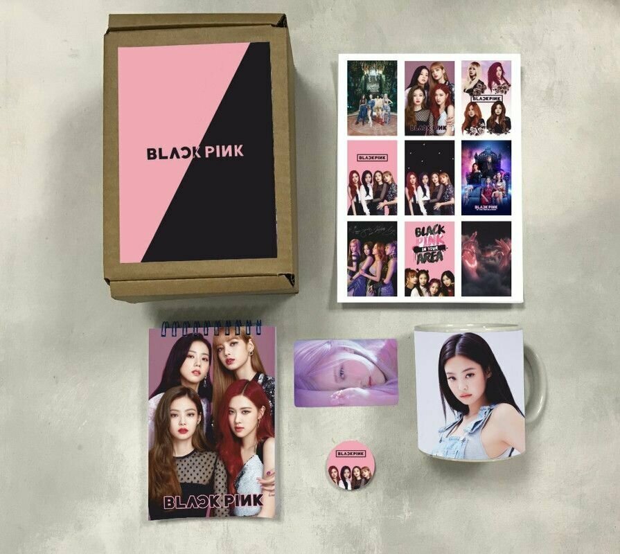 Бокс GOODbrelok принт "БлэкПинк, Blackpink" - BР0001