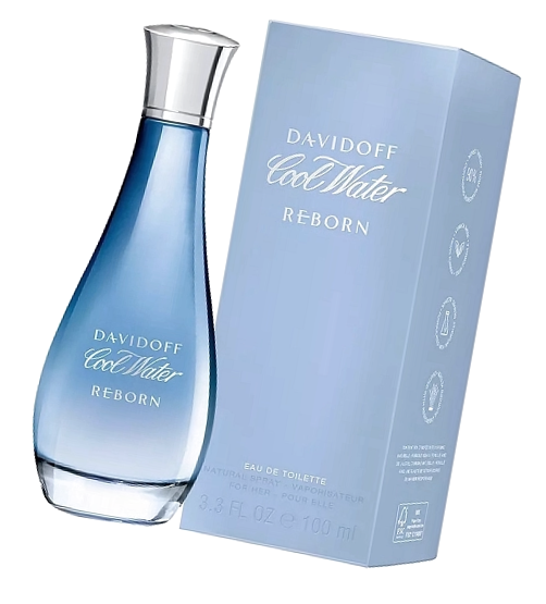 Женская туалетная вода Давыдов Реборн Фо Вумен 100 мл - Cool Water Reborn For Women