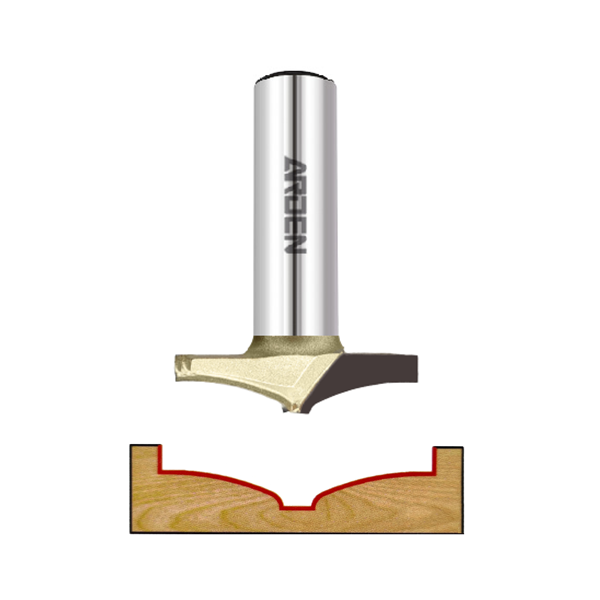 Фреза профильная R= D=34.9x8.44x48 S=12 ARDEN A1801038